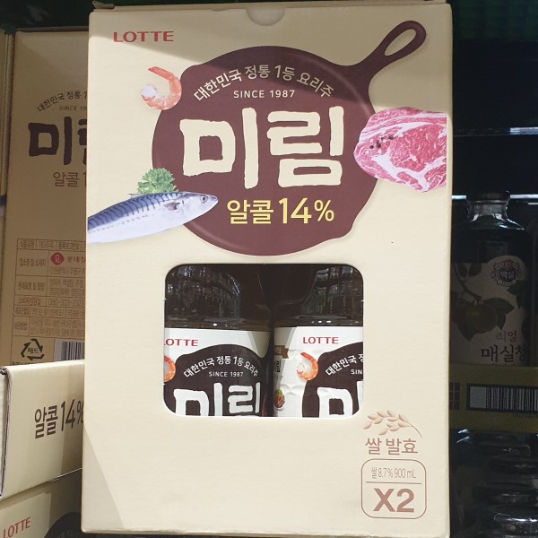 띵굴마켓 : 롯데 미림 900ml x 2입