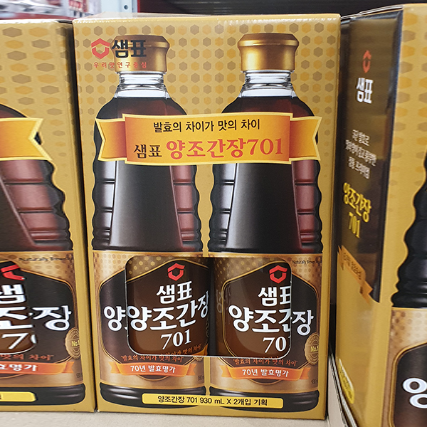 띵굴마켓 : 샘표 양조간장 701 860ml x 2입